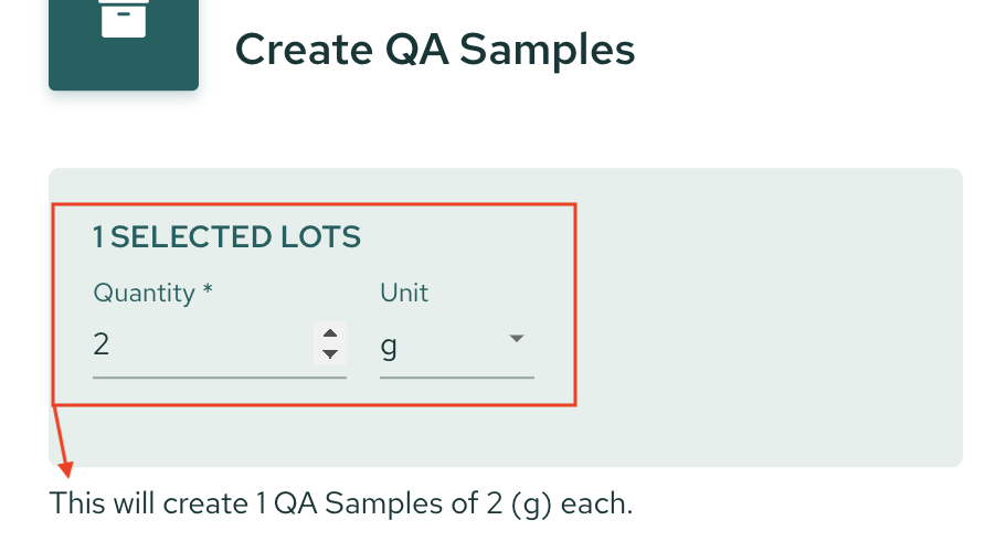 Create QA Samples – Bamboo